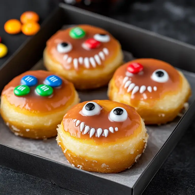 Halloween Monster Donuts