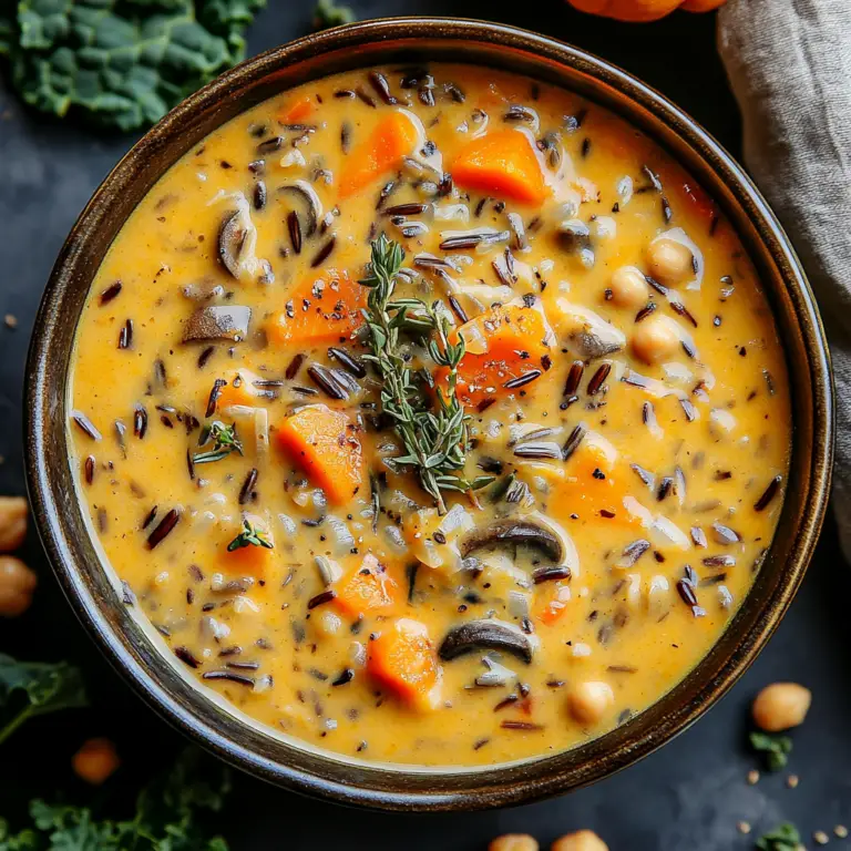 Pumpkin Wild Rice Soup