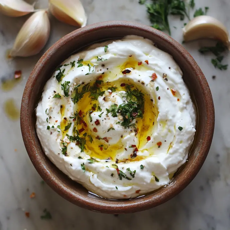 Garlic Labneh
